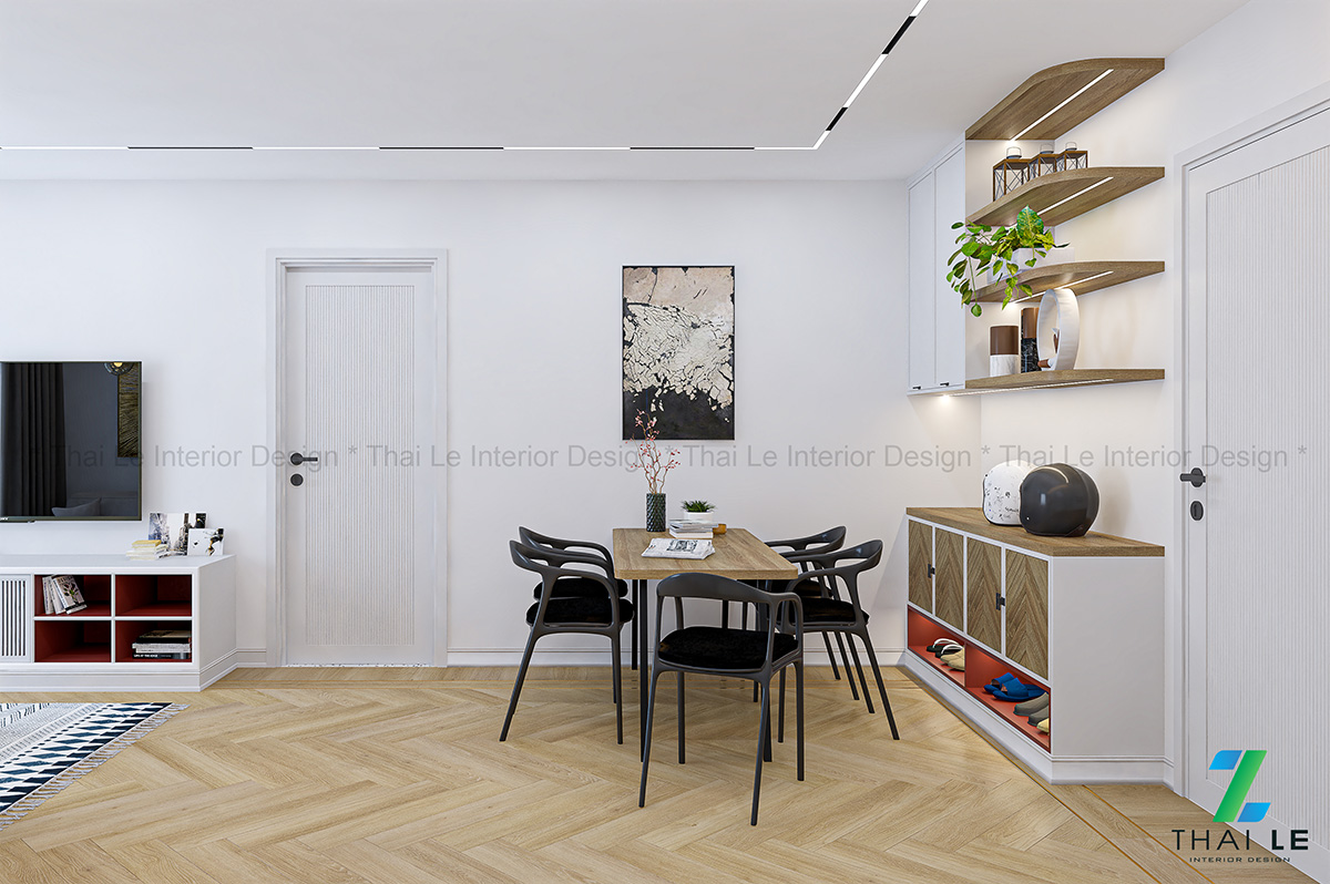 Interior design of The Beverly Vinhomes Grand Park apartment - 72m2