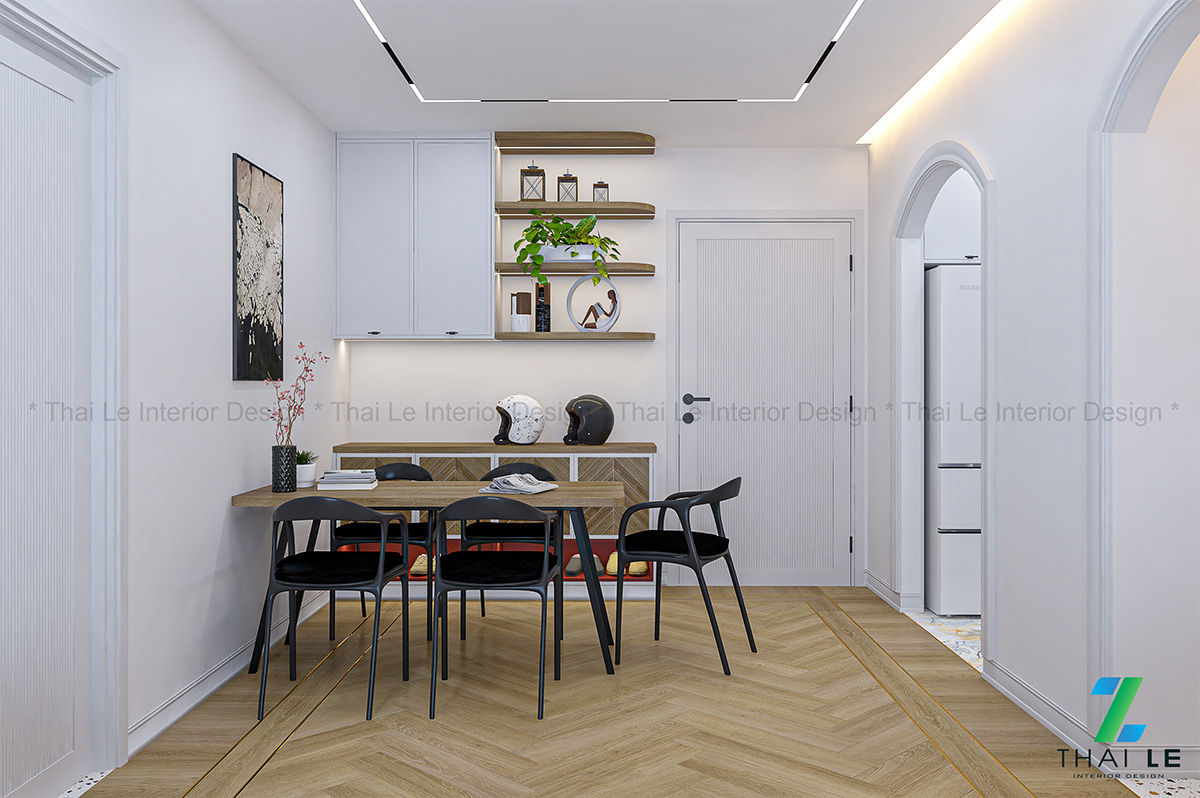 Interior design of The Beverly Vinhomes Grand Park apartment - 72m2